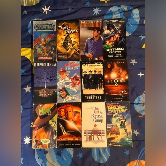Media | Vhs Tape Collection Of Great Movies | Poshmark
